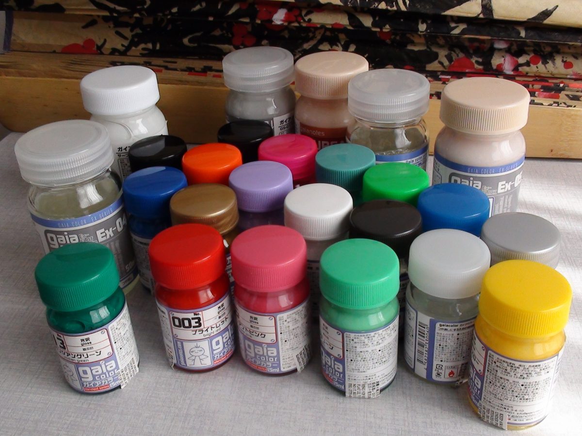 Gaianotes paints arrived | Kaetemi